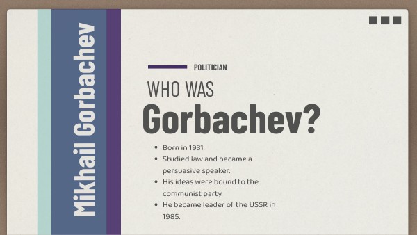 Gorbachev | Genially