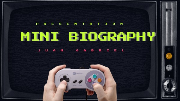 MINI BIOGRAFIA | Genially