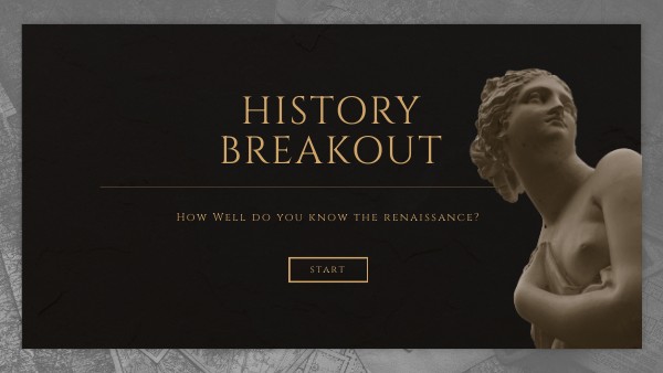 HISTORY BREAKOUT RENAISSANCE EDITION