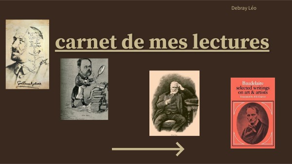 Carnet de mes lectures | Genially