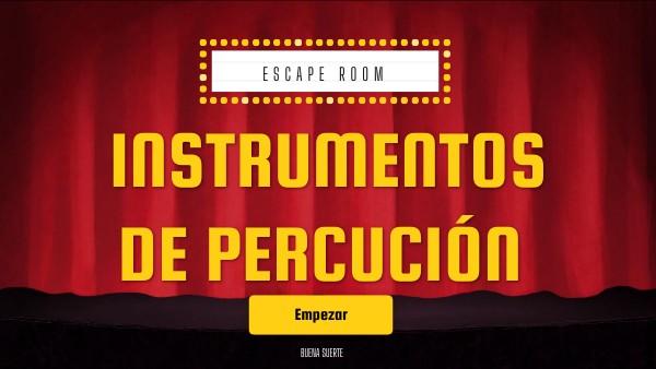 ESCAPE ROOM MUSICAL