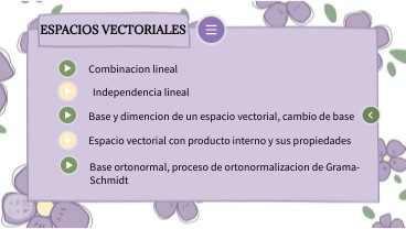Tema 4 Espacios Vectoriales