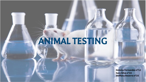 ANIMAL TESTING