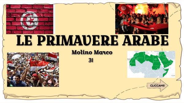 LE PRIMAVERE ARABE | Genially