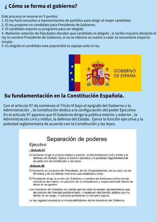 Poder ejecutivo | Genially