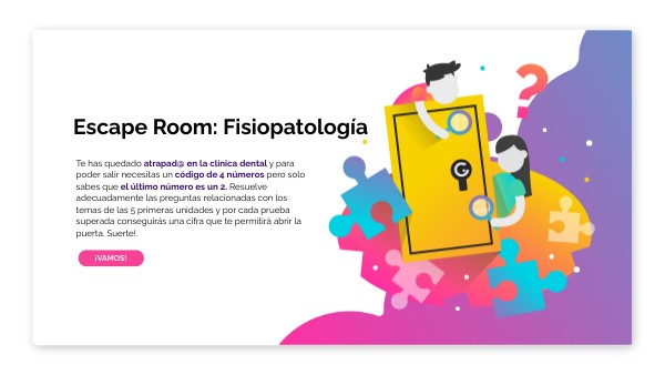 Escape Room Fisiopatología | Genially