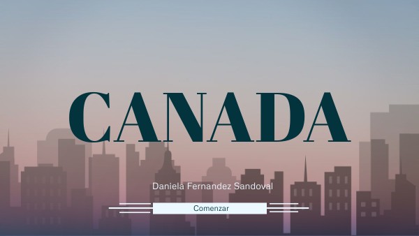 presentación Canadá | Genially