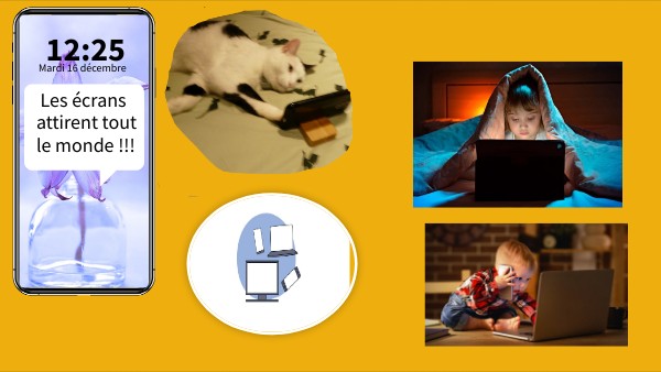Attention au écrans ! | Genially