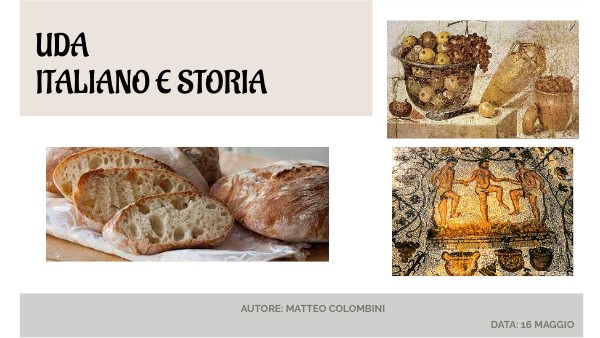 UDA DI ITALIANO E STORIA | Genially