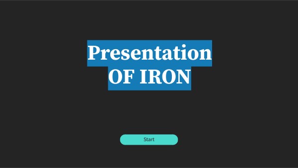 iron presentation | Genially
