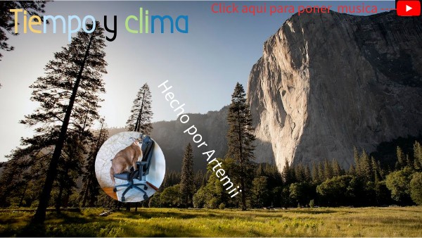 Tiempo y clima | Genially