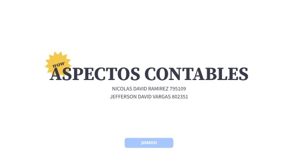 aspectos contables | Genially