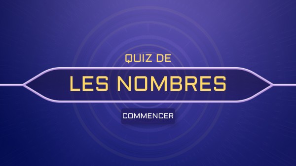 QUIZ LES NOMBRES DE 0 à 20 | Genially