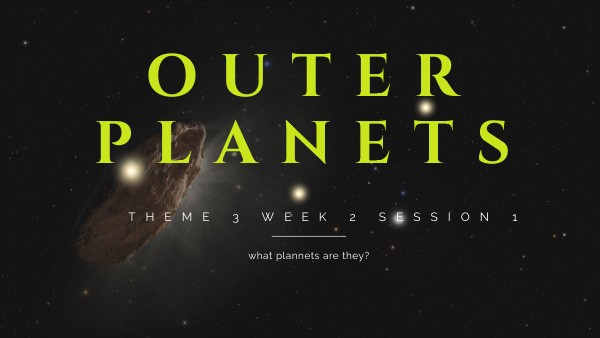OUTER PLANET PRESENTATION | Genially