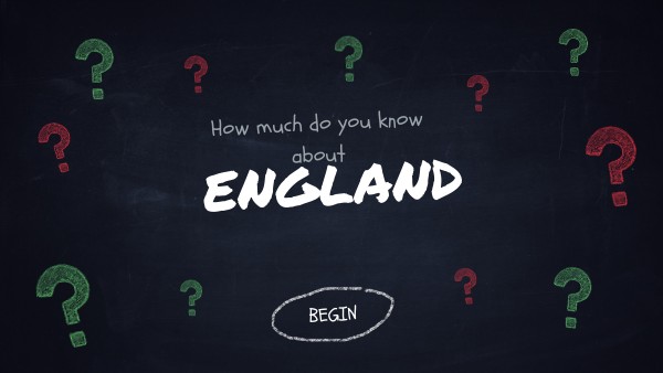 QUIZ England | Genially