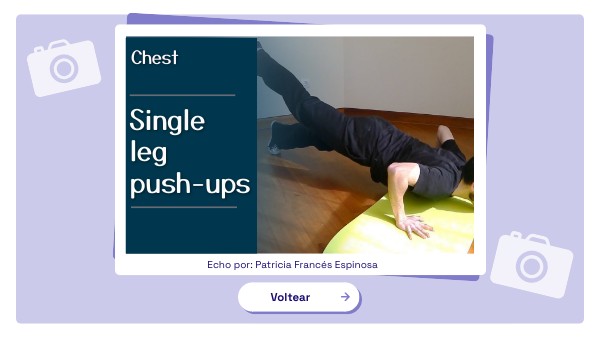 Sindle leg push-ups