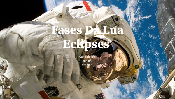 Fases da lua e eclipses | Genially