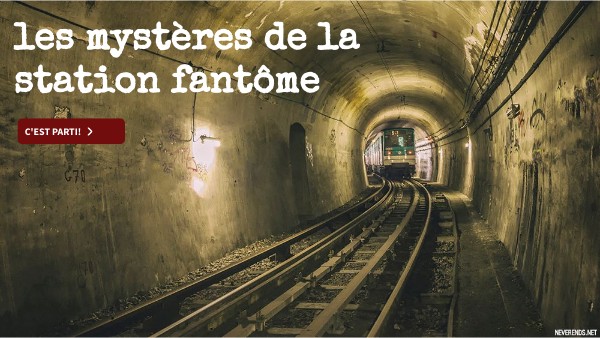 les mystères de la station fantôme | Genially