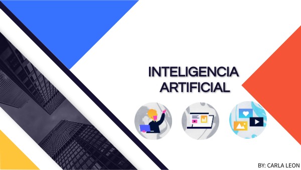 Inteligencia Artificial | Genially
