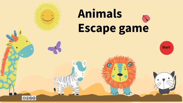 Animals Escape game | Genially