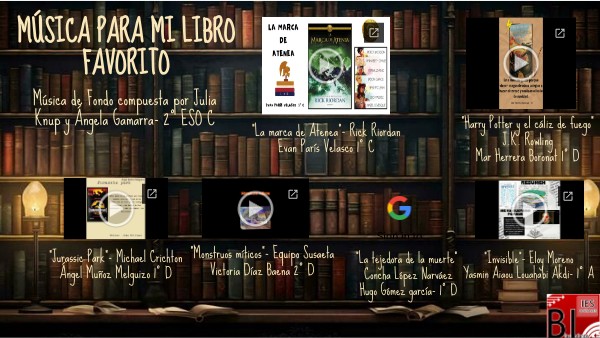 MÚSICA PARA MI LIBRO FAVORITO