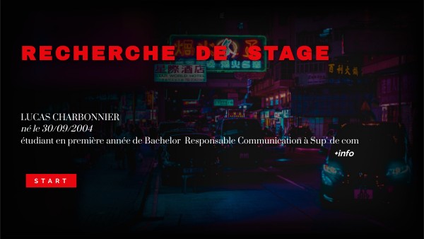 Copie - CV flix Lucas Charbonnier | Genially