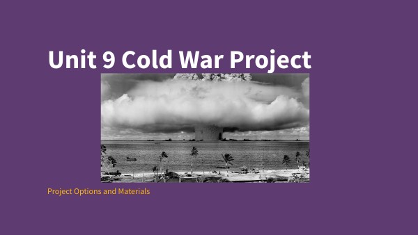 Cold War Genially Presentation | Genially