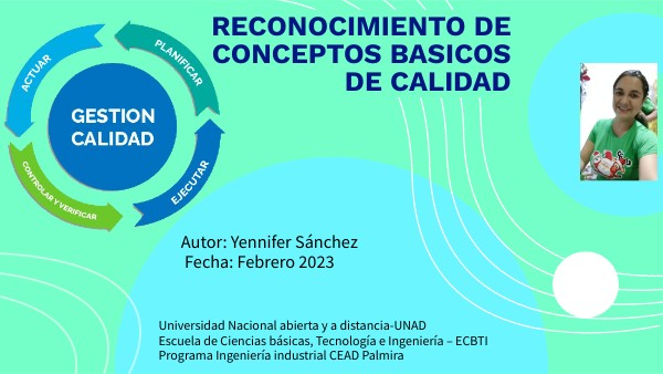 Caso 1- Reconocimiento de conceptos de básicos de calidad | Genially