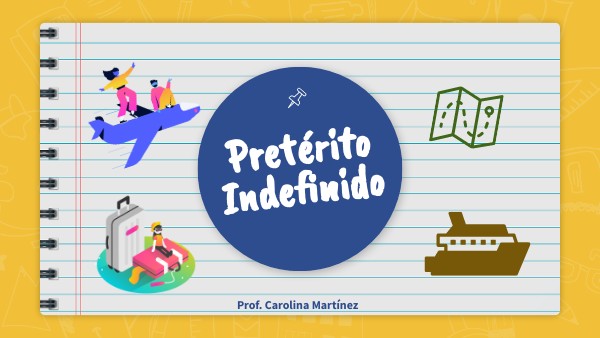 PRESENTACIÓN PRETÉRITO INDEFINIDO | Genially