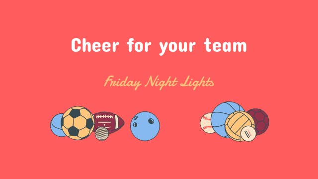 Cheer for your team