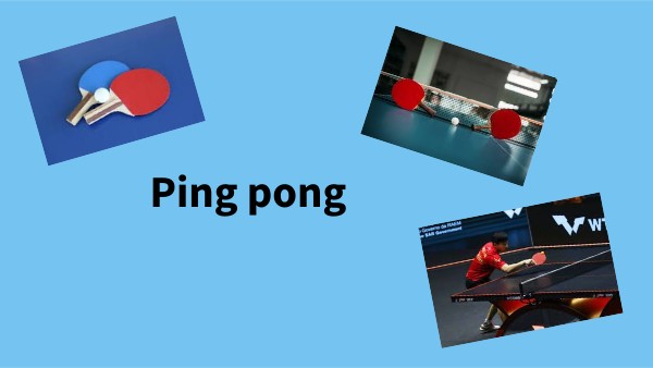 ping pong | Genially