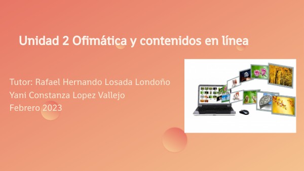 Ofimática y contenidos en línea | Genially