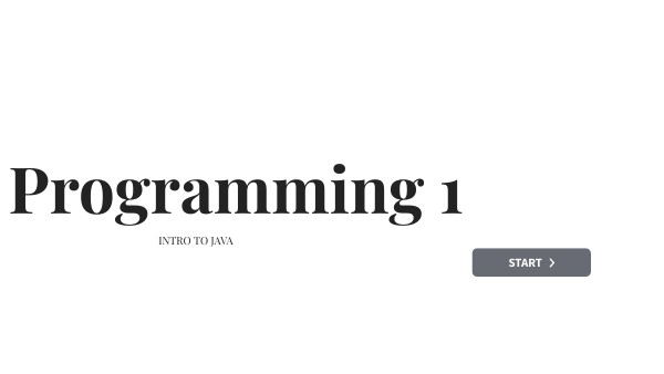 PROGRAMMING 1 | Genially