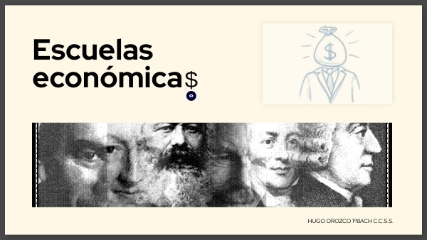 ESCUELAS ECONÓMICAS | Genially