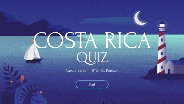 Quiz Costa Rica