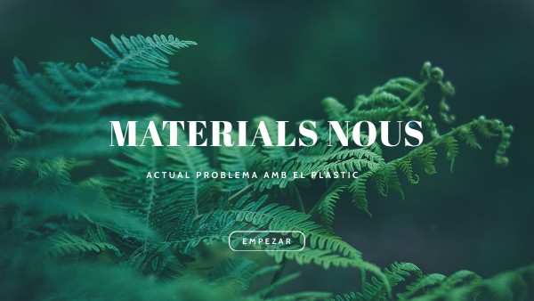 MATERIALS NOUS | Genially