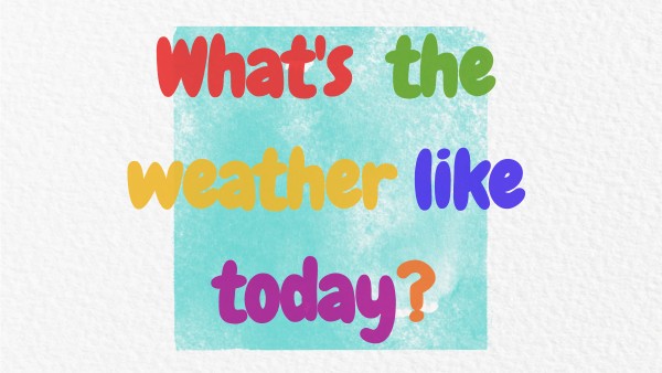 The weather | Genially