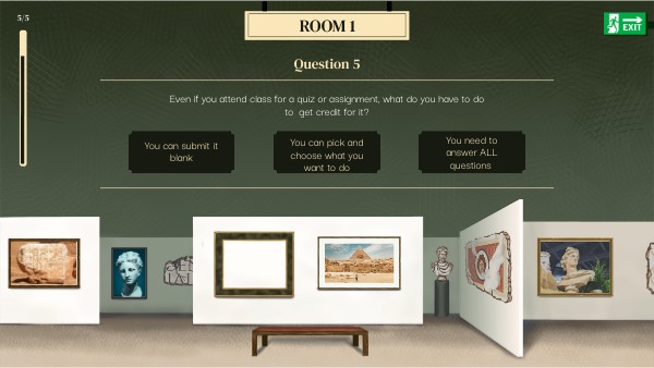 Beginning of the year museum escape ro | Genially