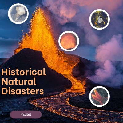 Historical Natural Disasters Choice Board | Genially