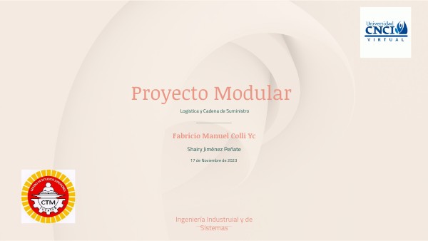 Proyecto Modular | Genially