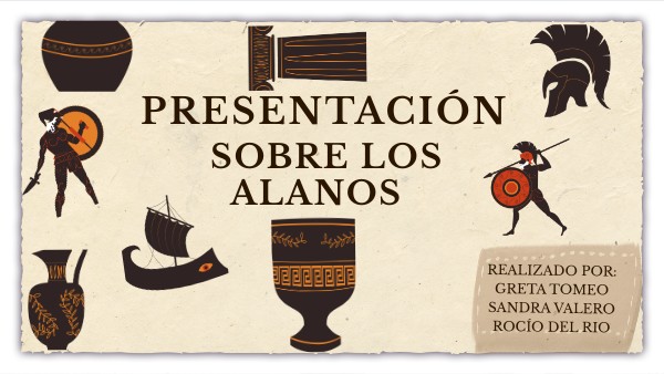 PRESENTACIÓN SOBRE ALANOS