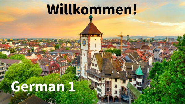 Overview of German 1