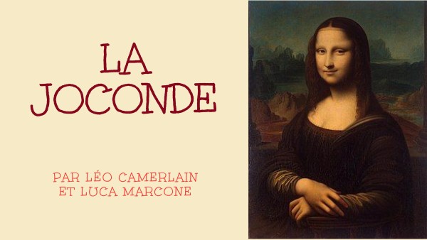 la joconde | Genially