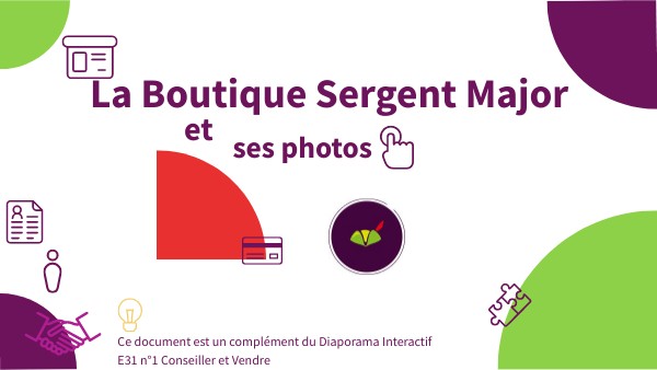 Document des Photos Sergent Major | Genially