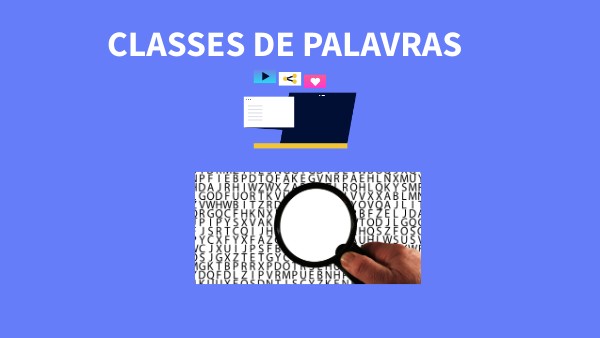 Classes de palavras | Genially