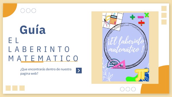 El laberinto matemático | Genially