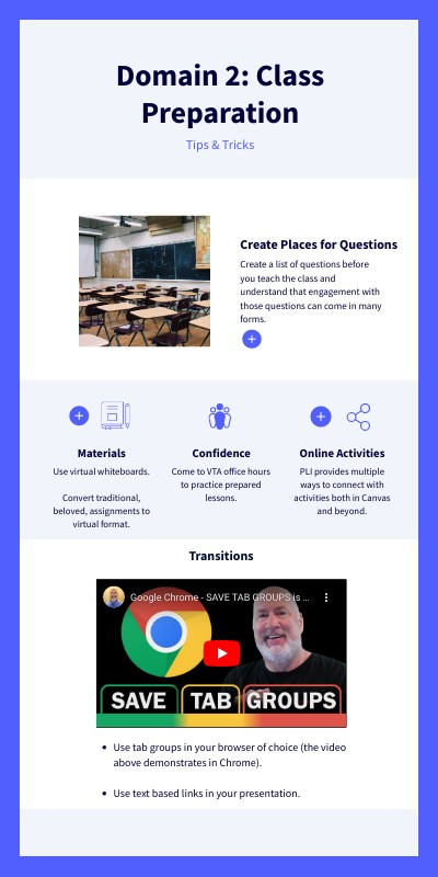 Domain 2 Tips and Tricks