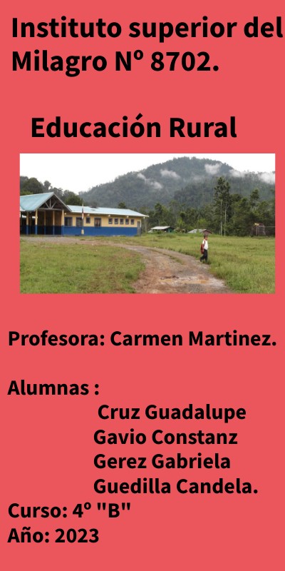 Educación Rural | Genially