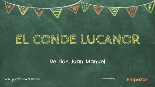 El conde Lucanor | Genially