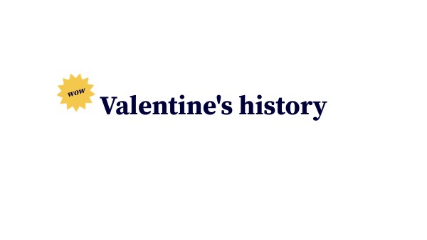 Saint Valentine | Genially